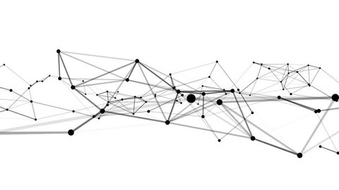 Abstract Technology Plexus Stylish Dynamic Digital Stock Footage Video ...