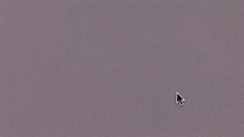 close cursor arrow on computer screen Stock Footage Video (100% Royalty ...