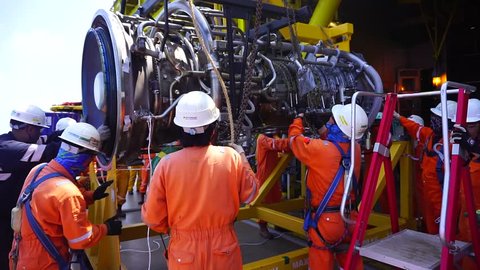Drilling rig engine room Stock Video Footage - 4K and HD Video Clips ...