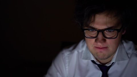 4k Shot Business Woman Studio Shouting Stock Footage Video (100% ...