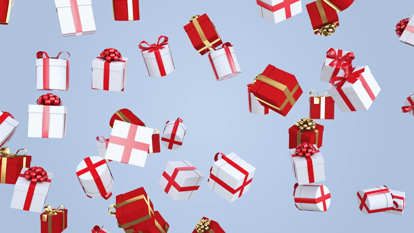 gifts falling sky red white christmas Stock Footage Video (100% Royalty ... gifts falling sky red white christmas Stock Footage Video (100% Royalty ...