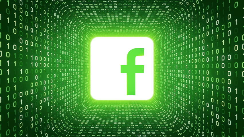 Editorial Animation: White Facebook Logo Stock Footage Video (100% ...