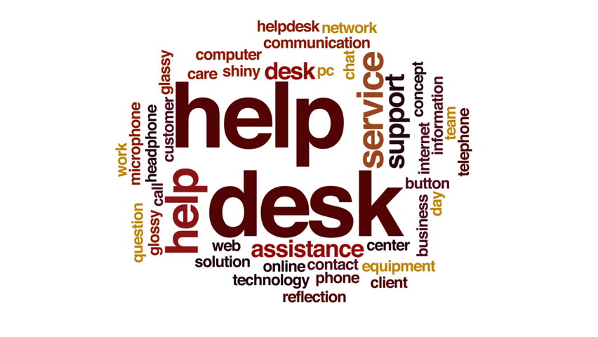 Helpdesk Animated Word Cloud Stock Footage Video (100% Royalty-free ...