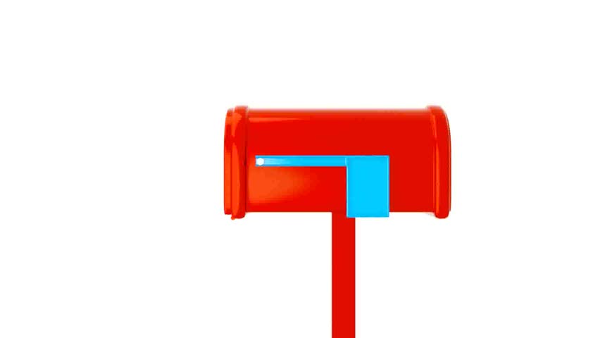 3d Animation of Mailbox with Stock Footage Video (100% Royalty-free ...