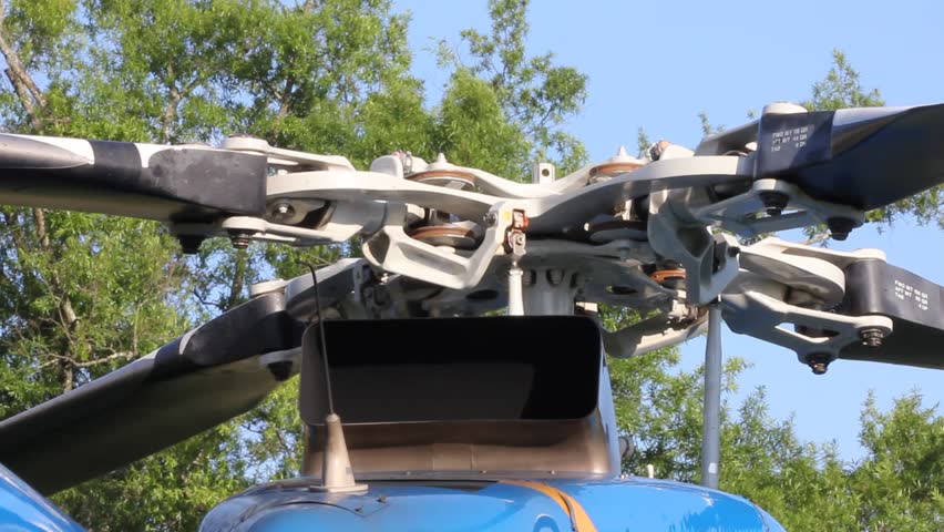 Static View of Helicopter Main Stock Footage Video (100% Royalty-free ...