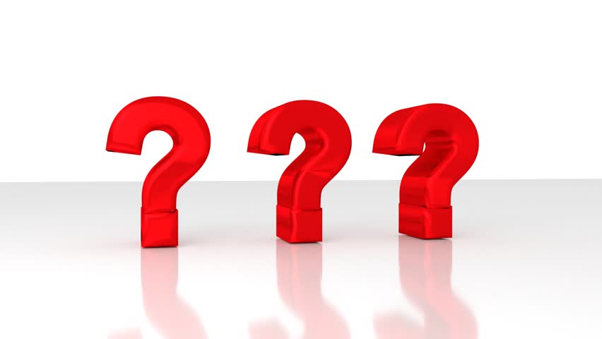 rendered 3d question answer animation explosion Stock Footage Video ...