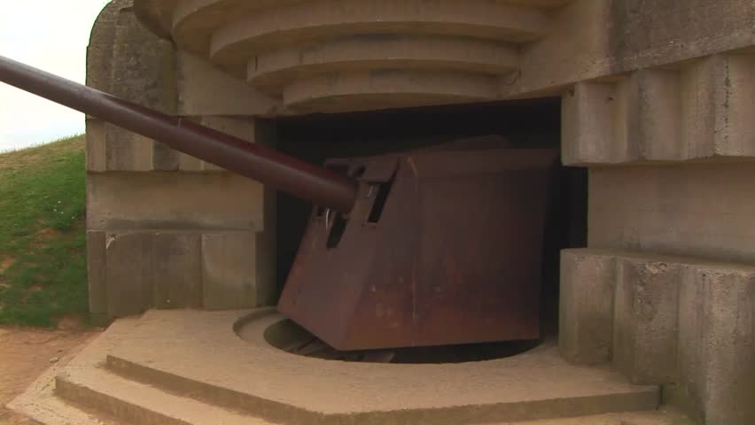 Side View of German Bunker Stock Footage Video (100% Royalty-free ...