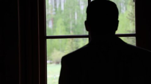 anonymous interview silhouette conceptual use Stock Footage Video (100% ...