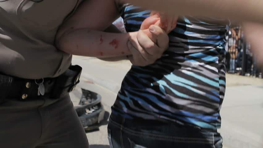 chp arresting young woman dui Stock Footage Video (100% Royalty-free ...