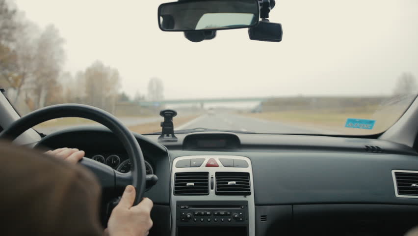 View from the Passenger Seat Stock Footage Video (100% Royalty-free ...