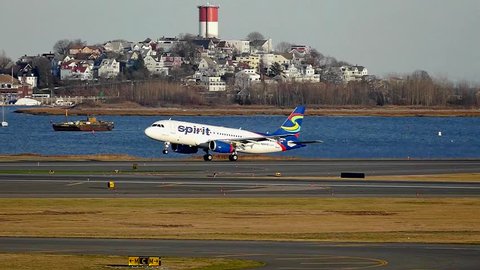 jetblue airways vintage 1960's retro colors Stock Footage Video (100% ...