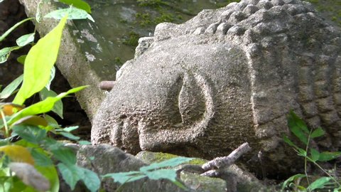 Thai Buddha Resting Place Stock Footage Video (100% Royalty-free ...