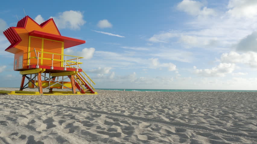 safeguard house miami south beach Stock Footage Video (100% Royalty ...