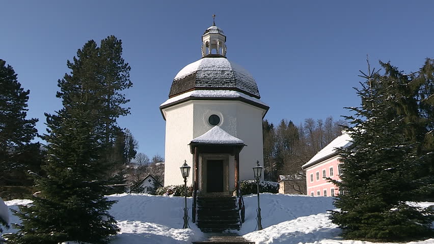 Silent Night Chapel, Oberndorf, Salzburg, Stock Footage Video (100% ...