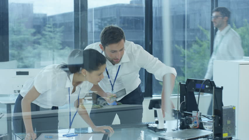 4k Electronic Engineer Working in Stock Footage Video (100% Royalty ...