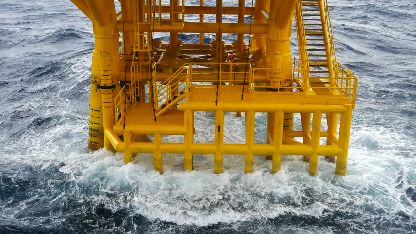 High Waves Hit Oil and Stock Footage Video (100% Royalty-free) 22969930 ...