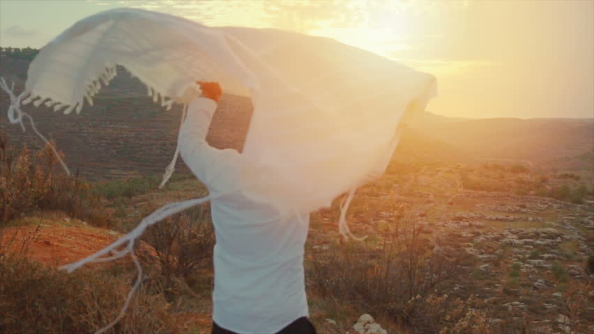 Jewish Men Holding Talit in Stock Footage Video (100% Royalty-free ...