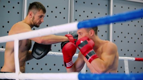 Boxer Dodging Punches Hits Stock Footage Video (100% Royalty-free ...