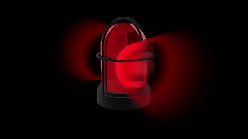 flashing red beacon Stock Footage Video (100% Royalty-free) 2315825 ...