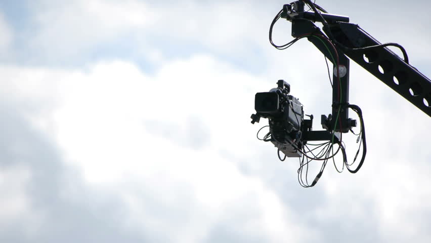 hd - tv camera crane Stock Footage Video (100% Royalty-free) 2315879 ...