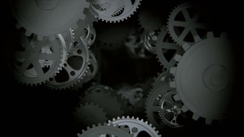 Gears Rotating Loop Stock Footage Video (100% Royalty-free) 1024609439 ...