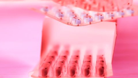 Wrap Different Pills On Wooden Shelf Stock Footage Video (100% Royalty ...