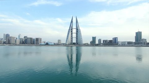 manama bahrain- january 06 - time Stock Footage Video (100% Royalty ...