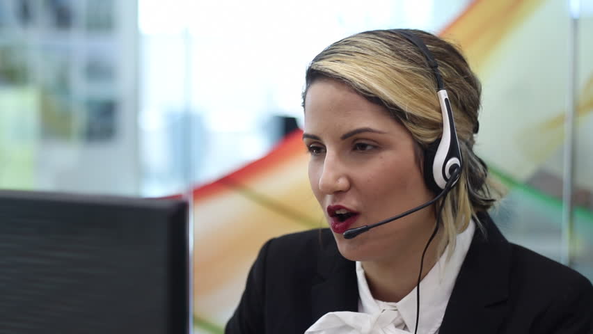 humiliated call center agent quite Stock Footage Video (100% Royalty ...
