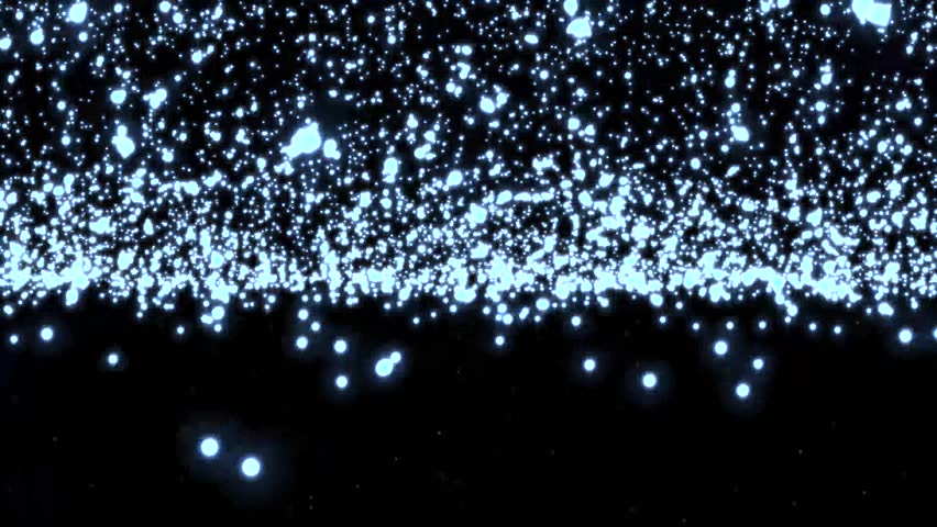 Blue Glowing Star Particle in Stock Footage Video (100% Royalty-free ...