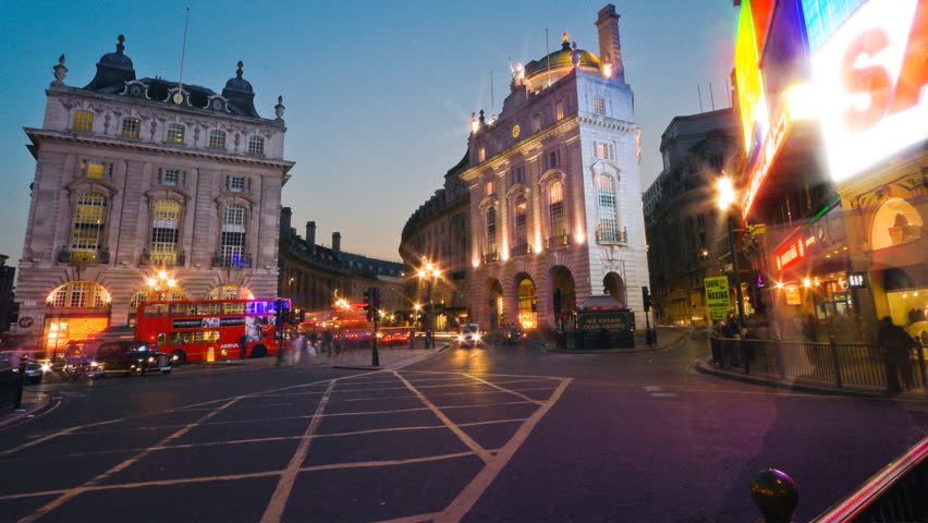 London- Circa 2000: Timelapse of Stock Footage Video (100% Royalty-free ...