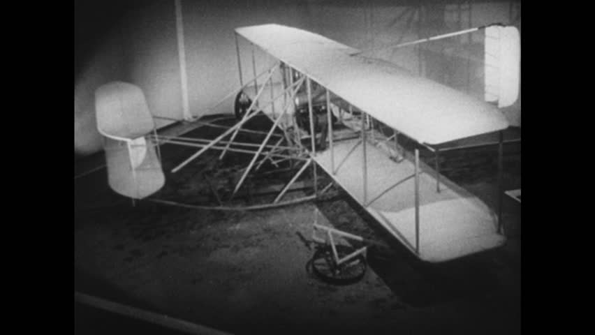 United States, 1910s: Basic Plane Stock Footage Video (100% Royalty ...
