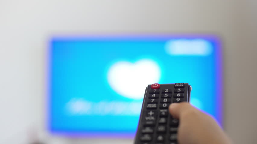 Kid Boy Changing Tv Channels Stock Footage Video (100% Royalty-free ...