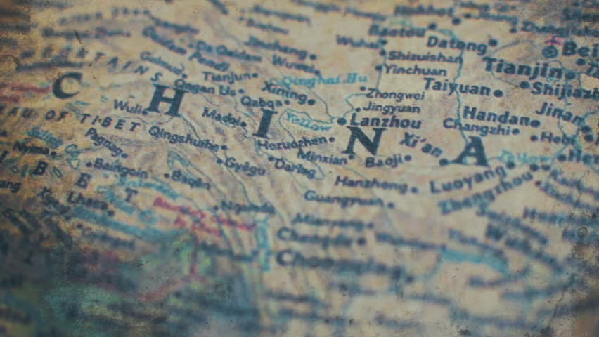 Chine Paper Map Stock Video Footage - 4K and HD Video Clips | Shutterstock