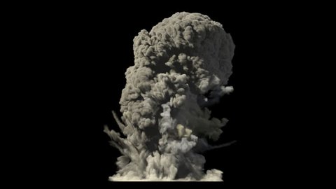 Explosion Alpha Mask Stock Footage Video (100% Royalty-free) 23433166 ...