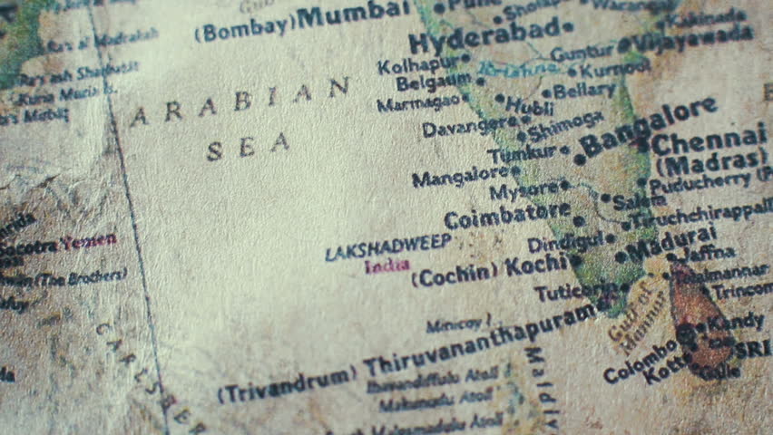 india old vintage paper map Stock Footage Video (100% Royalty-free ...