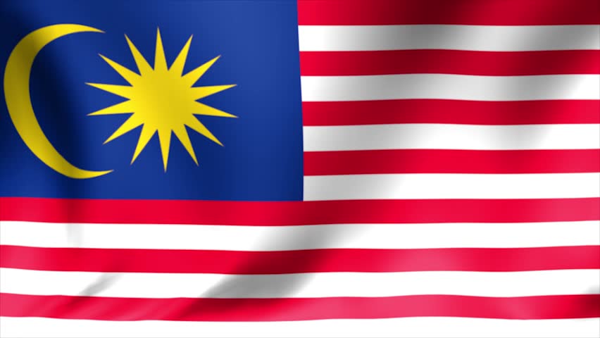 Malaysia Flag. Background Seamless Looping Stock Footage Video (100% ... Malaysia Flag. Background Seamless Looping Stock Footage Video (100% ...