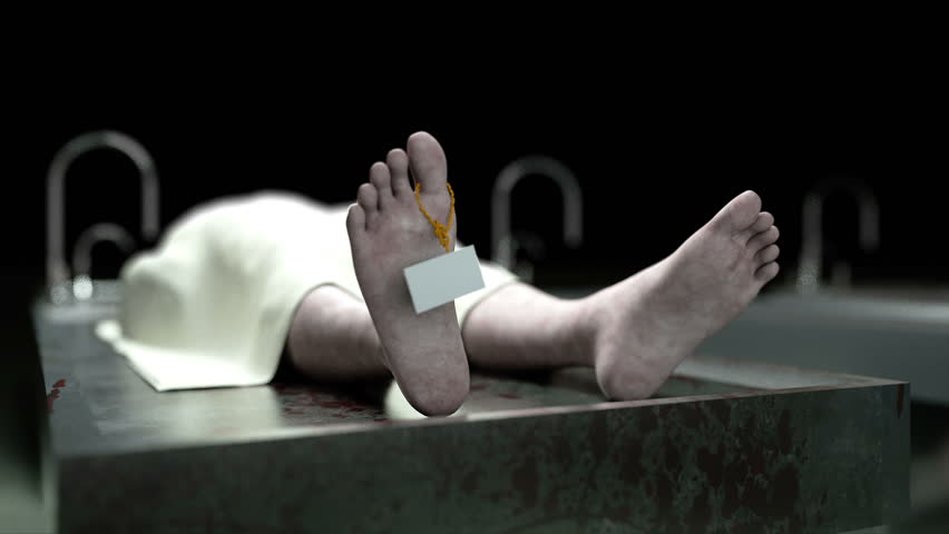 cadaver dead male body morgue on Stock Footage Video (100% Royalty-free ...