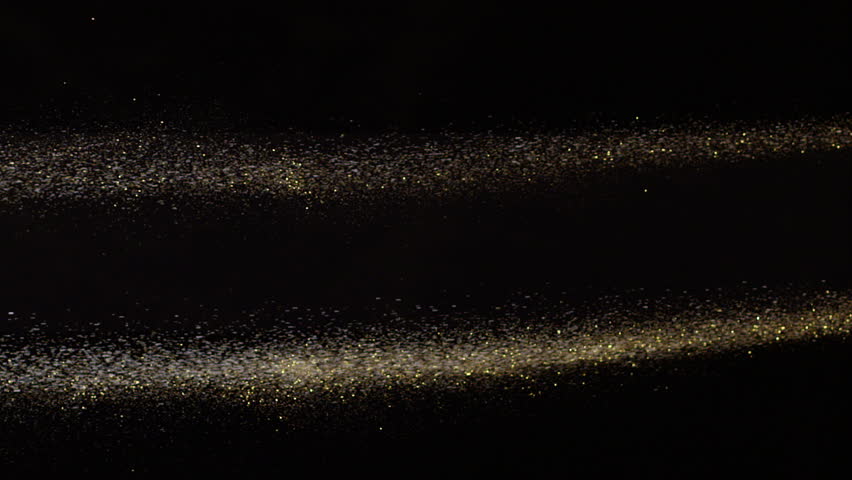 Falling Real Golden Dust from Stock Footage Video (100% Royalty-free ...