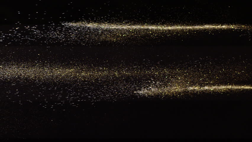 Falling Real Golden Dust from Stock Footage Video (100% Royalty-free ...