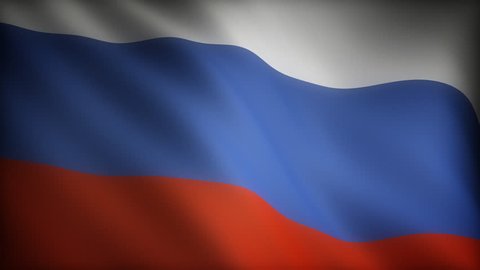 Russian Flag Video Waving Wind Gradient Stock Footage Video (100% ...