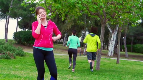 beautiful active fitness trip jogging wonderful Stock Footage Video ...