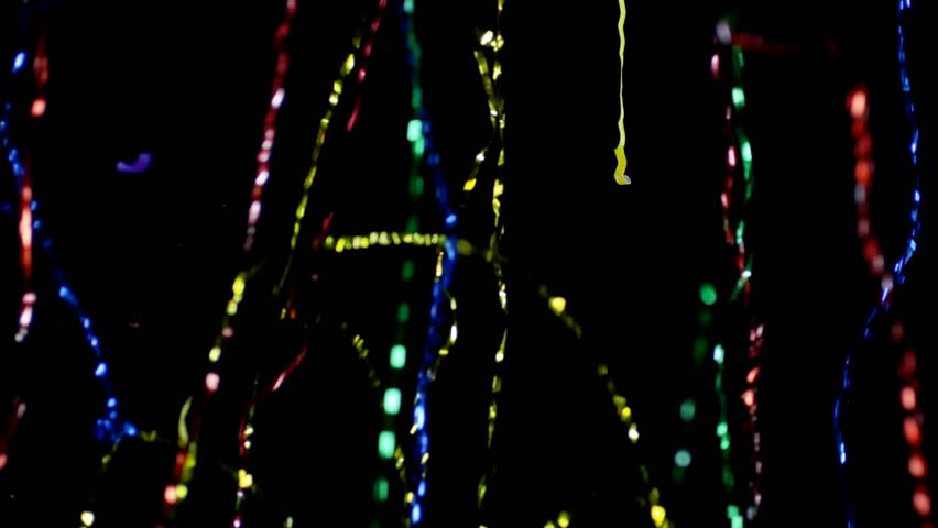 Realistic Streamers Confetti Explosion for Stock Footage Video (100% ...