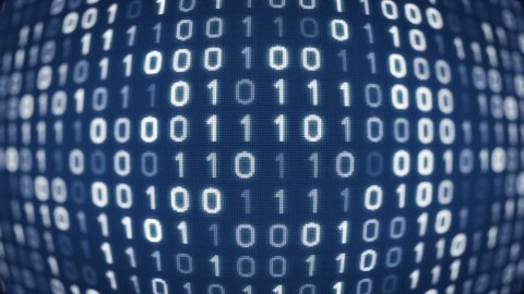 Technology Gray Background Animated Strokes Binary Stock Footage Video (100% Royalty-free ...