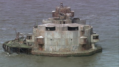 Cu Bull Sand Humber Fort Low Stock Footage Video (100% Royalty-free ...