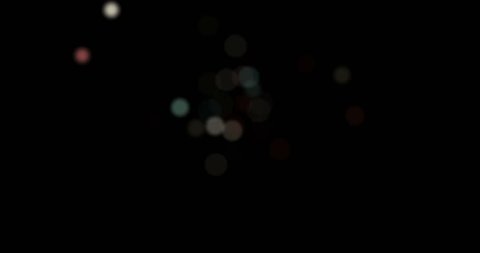 Animated White Outoffocus Glowing Orbs Bokeh Stock Footage Video (100% ...