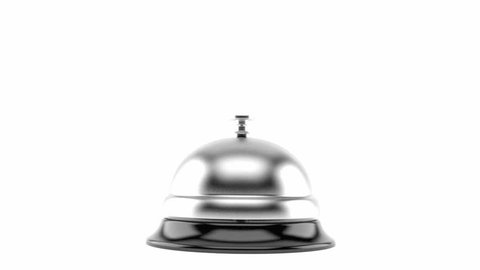 Reception Bell Side View 3d Render Stock Illustration 399470887 ...