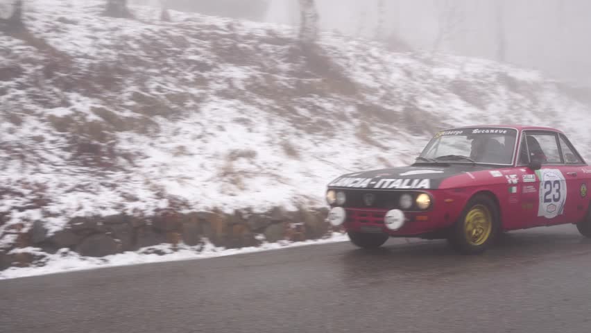Lancia fulvia hf Stock Video Footage - 4K and HD Video Clips | Shutterstock