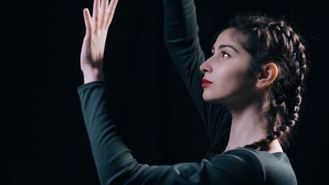 Fancy Female Fashion Model Her Right Stock Photo (Edit Now) 514125418