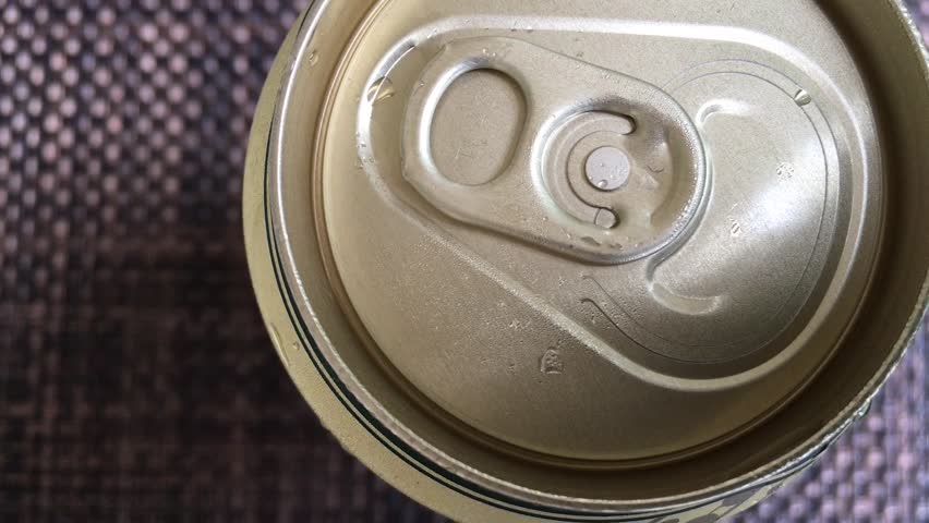 man hand open can beer close-up Stock Footage Video (100% Royalty-free ...