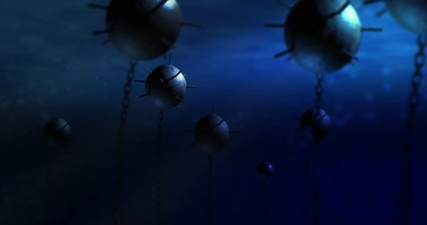 60 Ocean Explosion Underwater Mine Stock Video Footage - 4K and HD ...